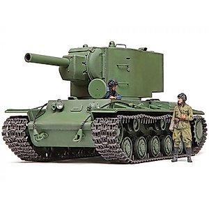 TAMIYA 1/35 Russian Heavy Tank KV-2 TAM35375 Plastic Models Armor/Military 1/35