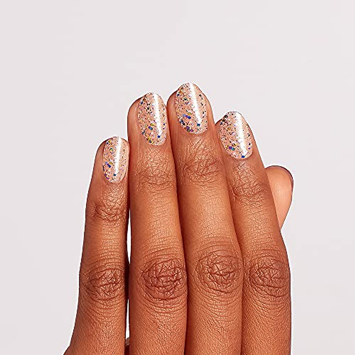 OPI GelColor, Confetti Ready, Glitter Gel Nail Polish, Holiday'21 Celebration Collection, 0.5 fl. oz.