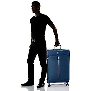 Samsonite Popsoda Luggage- Suitcase, Spinner L erweiterbar (78 cm - 112.5 L), Blau (Dark Blue)