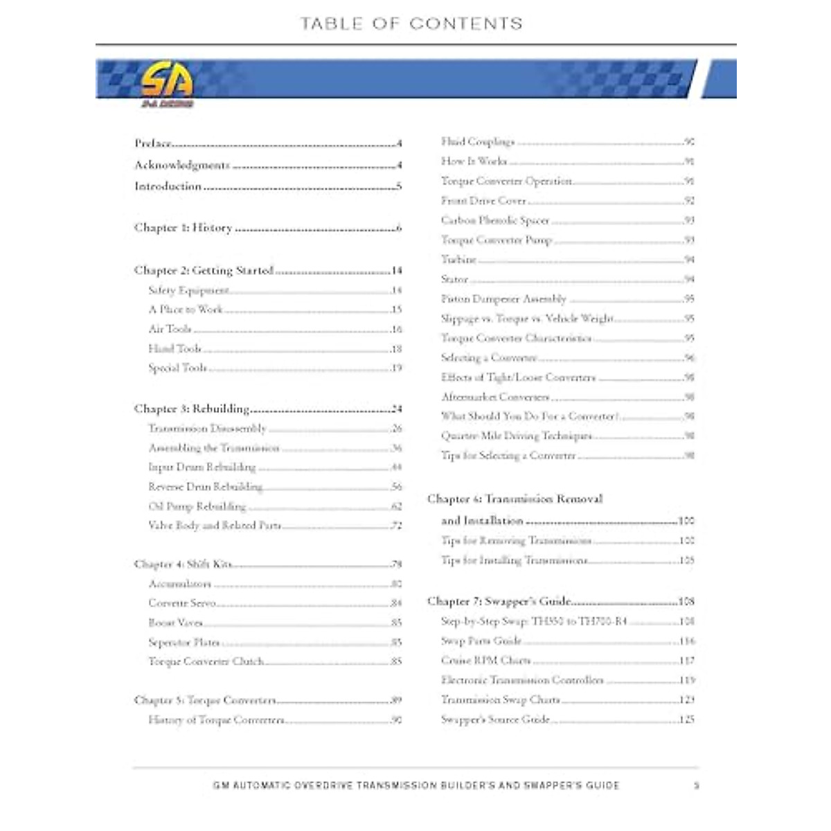 GM Automatic Overdrive Transmission Builder's and Swapper's Guide (Sa Design)