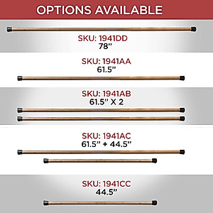 Bamboo Stick for Walking, Balance, Strength Training, Stretching & Added Mobility