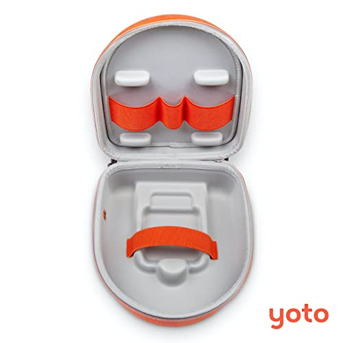 Yoto Mini Travel Case – Kids Accessory, Protective Hard-Shell Carrier with Adjustable Shoulder Strap, Holds Mini, Headphones and Up to 30 Audiobook Cards