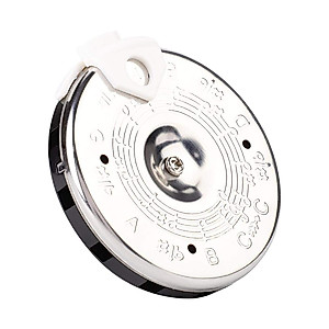 Alomejor Chromatic Pitch Pipe 13 Chromatic Tone Pipe Tuner Sensitive Chromatic Tuner with Case Instrument Turinging