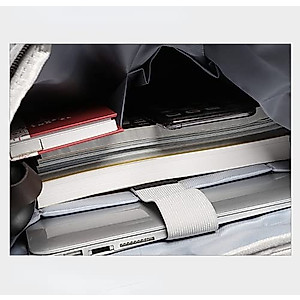 MOUNSHET NASA backpack logo astronaut USB charging multifunctional leisure bag unisex travel bag large capacity laptop bag (B,18.5X11.8X5.1in)