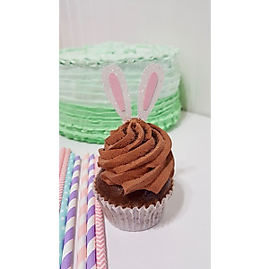 Bunny Ears Cupcake Toppers