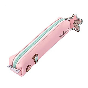 Official Pusheen Pencil Case, Storage Pouch, Stationery Bag, Kawaii Stationery - Kawaii Accessories - Pusheen Gift, Pen Holder, Pen Organizer