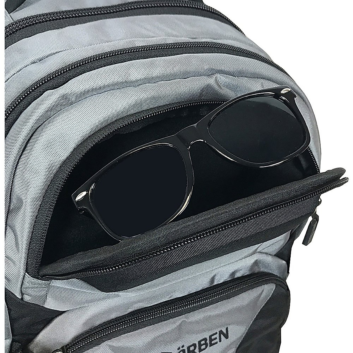 Orben Treasure Laptop Backpack (Black)