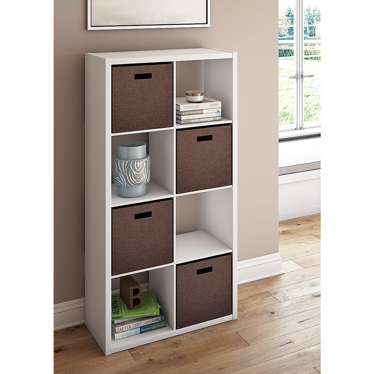 ClosetMaid 8 Cube Storage Shelving Unit, White