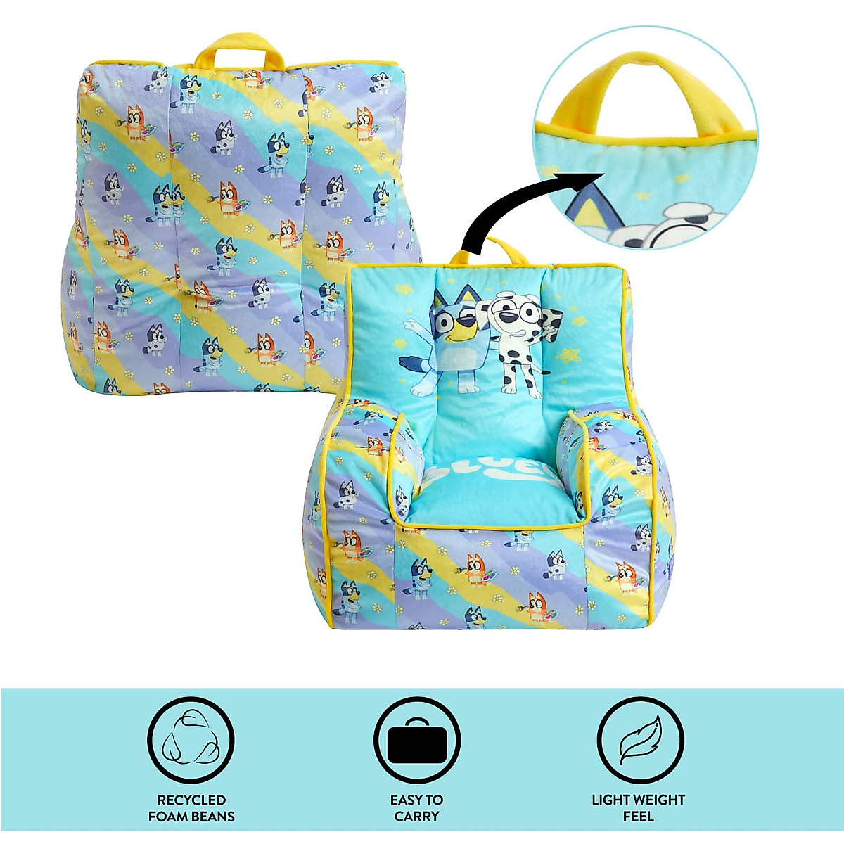 Idea Nuova Bluey Bean Bag Chair