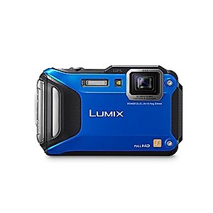 Panasonic DMC-TS6A LUMIX WiFi Enabled Tough Adventure Camera (Blue)