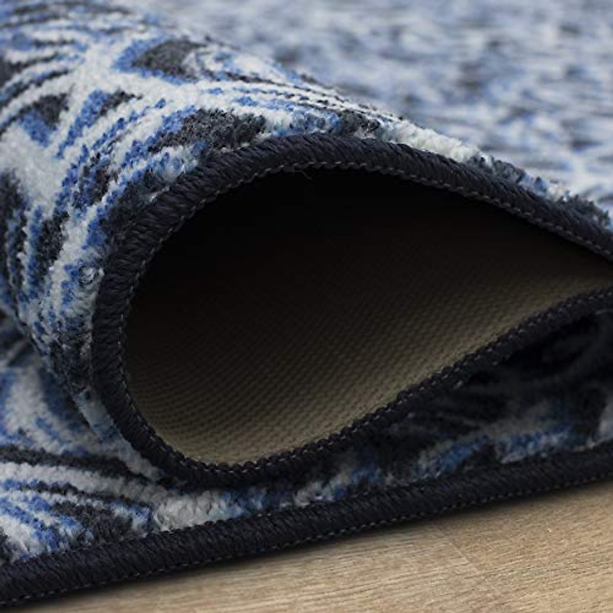 Mohawk Home Amstel Area Rugs, 2' X 5', Navy