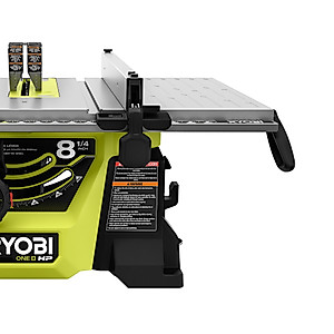 RYOBI ONE+ HP 18V Brushless Cordless 8-1/4 in. Compact Portable Jobsite Table Saw Kit with (2) 4.0 Ah Batteries and Charger