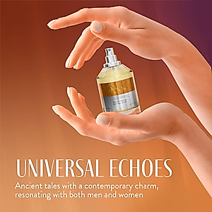 AHUJA Sacred Santal Eau de Parfum 3.4 fl oz -Unisex Perfume,Sandalwood,Violet Leaves and Cardamom,Earthy Woody Scent w/Spicy Notes,Best Alternative for Santal 33