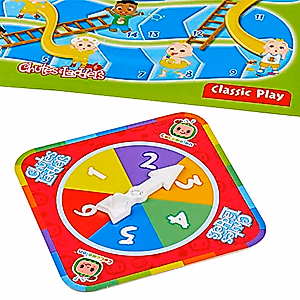 Hasbro Gaming Chutes and Ladders: CoComelon Edition Board Game for Kids | 2-4 Players | Preschool Back to School Gifts | Ages 3+ (Amazon Exclusive)