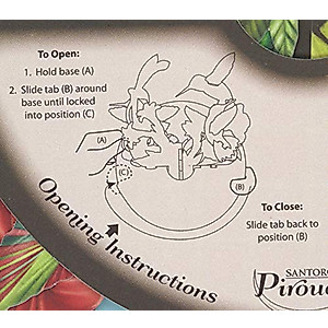 Santoro Pirouettes PS047 Hummingbirds 3D Pop up Card