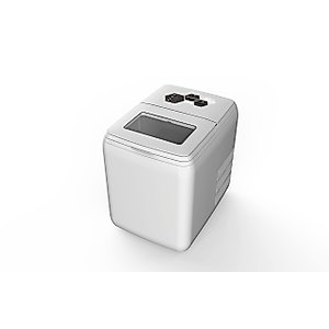 Ice Maker Countertop 44LBS Ice Maker Home Use Outdoor Use Ice Maker 20KG Compact Ice Maker with Ice Scoop & Basket, Ideal for Home Use Party Camping