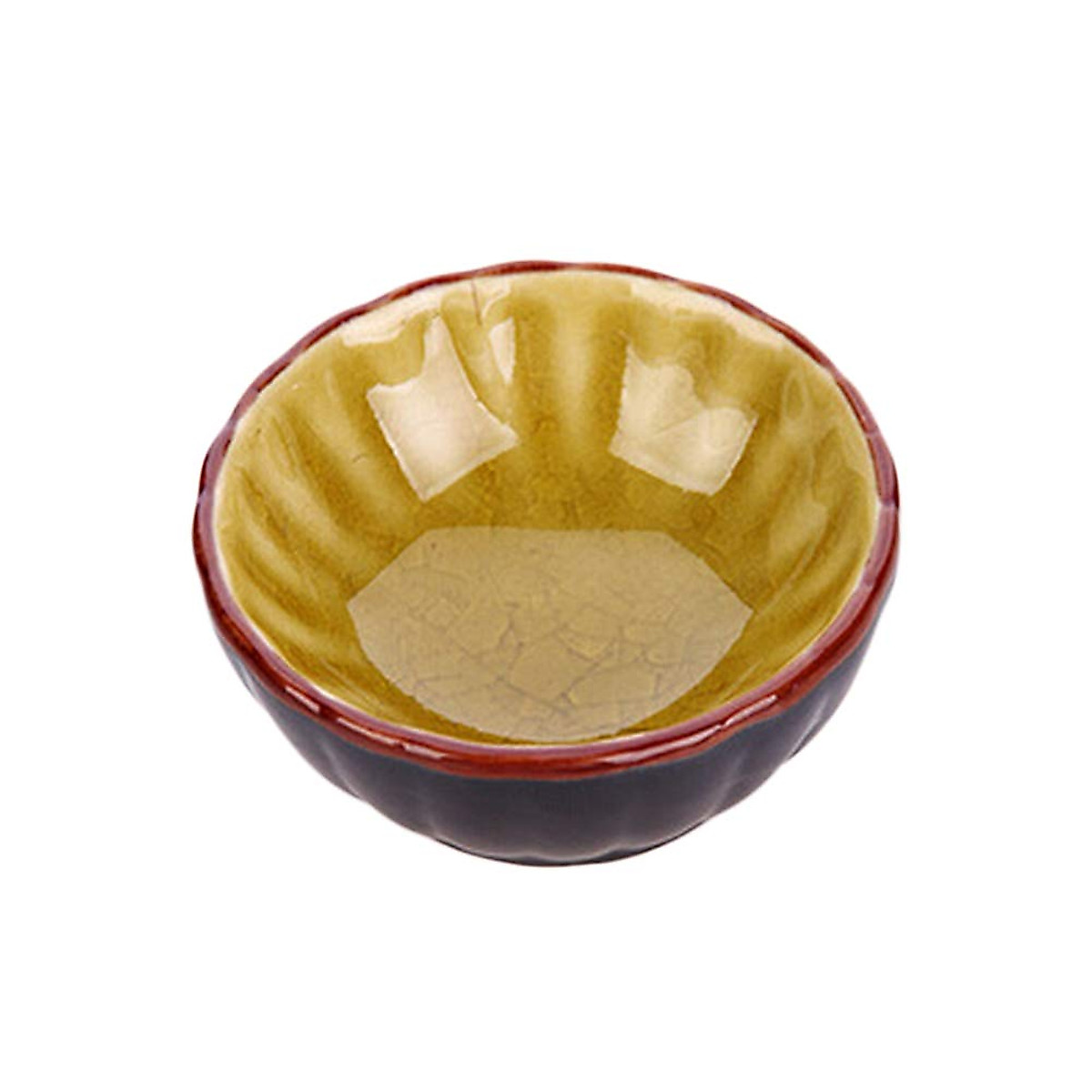 DOITOOL 3PCS para mini postres vinegar bowl serving bowl chip dip bowl appetizer tray mustard bowl seasoning dish dessert plate pickles headset essential oil dipping sauce bowl
