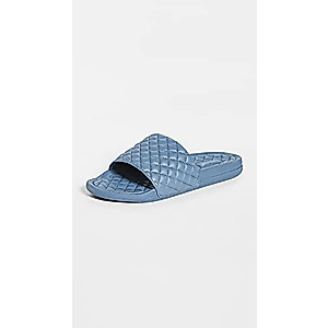 APL: Athletic Propulsion Labs Men's Lusso Slides, Moonstone, Blue, 12 Medium US