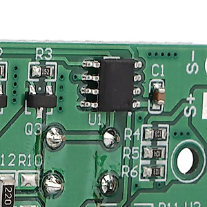 Solar Lamp Circuit Board, Overdischarge Protection Garden Lamp Control Board 2 Gears Button Switch Sensitive for 3.7V Lithium Battery