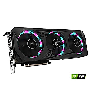 GIGABYTE AORUS GeForce RTX 3060 Ti Elite 8G (REV2.0) Graphics Card, 3X WINDFORCE Fans, LHR, 8GB 256-bit GDDR6, GV-N306TAORUS E-8GD REV2.0 Video Card