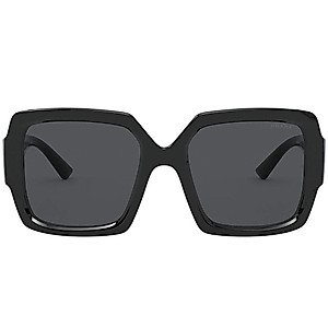 Prada PR 21XS Women's Sunglasses Black/White/Dark Grey 54