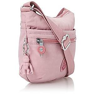 Kipling Womens WomenÂ’s Arto Small Crossbody Bag, Lightweight Everyday Purse, Casual Nylon Shoulder Bag, Lavender Blush, 9.75 L x 8.25 H 1.25 D US