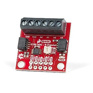 SparkFun (PID 15334 Qwiic 12 Bit ADC - 4 Channel (ADS1015)