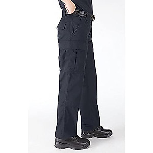 5.11 Tactical Women's TDU Pants, Regular Fit, Cargo Pockets, Style 64359, Dark Navy, 10 Regular