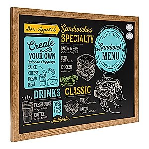 Amazon Basics Chalkboard, 17 x 23 Inches