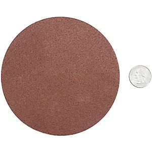 Playfully Ever After 5 Inch Brown 15pc Stiff Felt Circles