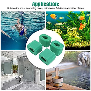 Filter Pump Cartridge Sponge, Reusable 4pcs Filter Foam for Bathrooms for Fish Tanks
