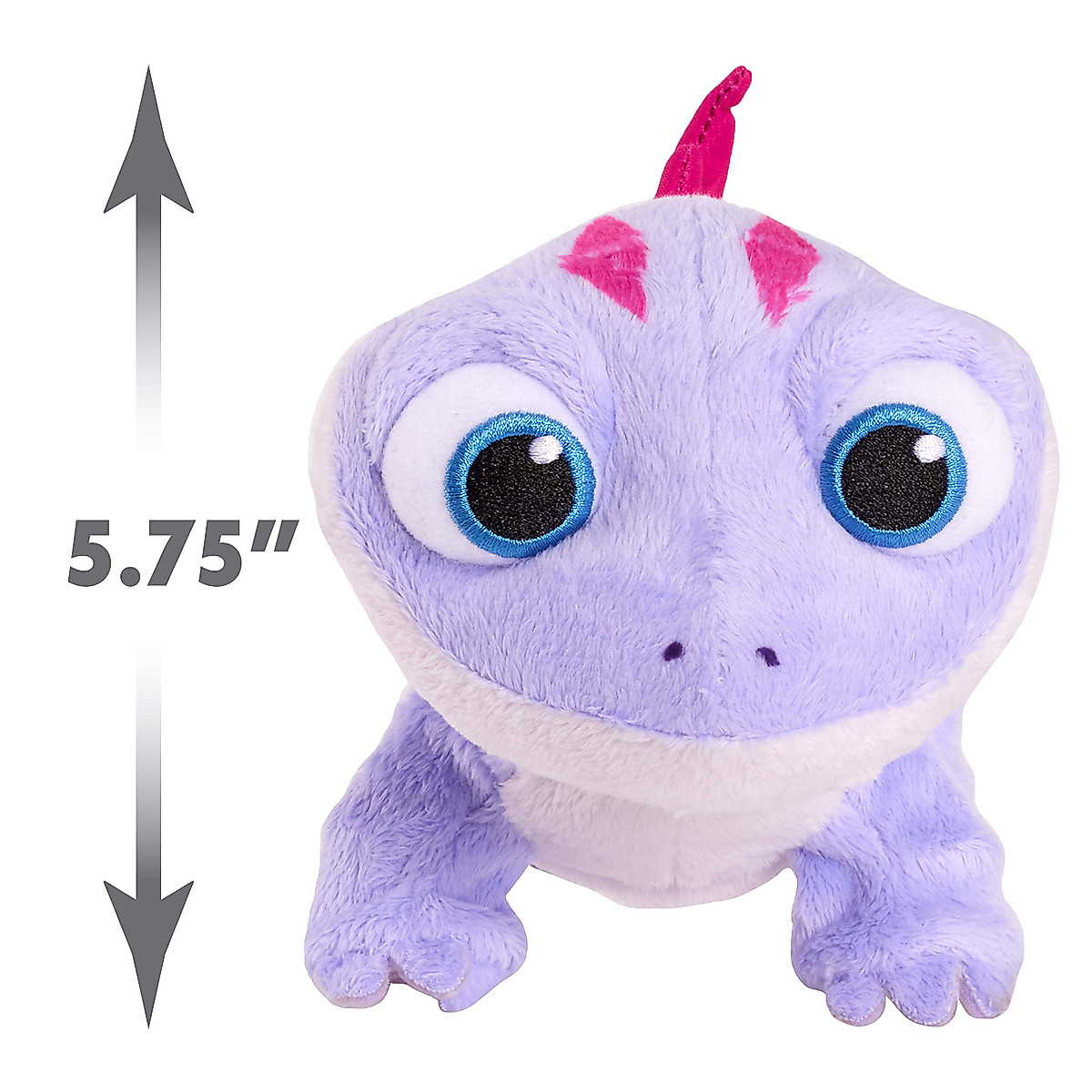Disney Frozen 2 Walk & Glow Bruni The Salamander, Lights and Sounds Stuffed Animal, Officially Licensed Kids Toys for Ages 3 Up by Just Play