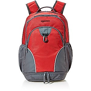 Amazon Basics Sport Laptop Backpack - Red