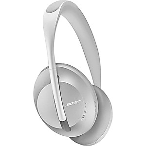 Bose Noise Cancelling Headphones 700 — Over Ear, Wireless Bluetooth Headphones with Built-In Microphone for Clear Calls & Alexa Voice Control, Silver Luxe