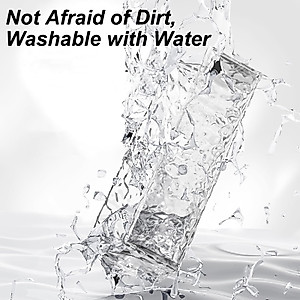 elephtree Glacier Pencil Case,Large Capacity Plastic Pencil Case Organizer Translucent Multi Functional Automatic Push Buttons Pencil Box Sketching Storage Box with 2 Pieces Cute Fish Pens