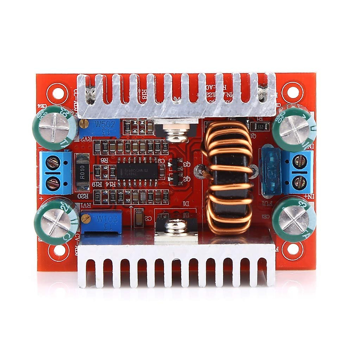 400W DC DC Step Up Boost Converter,DC8.5V 50V to DC10V 60V Constant Current Power Supply Module Voltage Adjustable Module for Electric Product LED Light Solar Panels