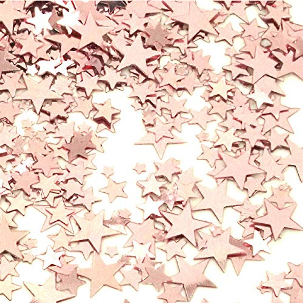 Rose Gold Star Confetti for Party & Table Decorations