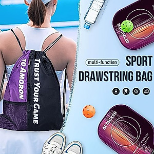 Pickleball Paddles, Pickleball Set, USAPA Approved Multilayer Fiberglass and Carbon Face, 25% Thicker Polypropylene Core Pickleball Rackets Set, Lightweight Pickleball Paddles Set of 2 &4 Balls & Bag