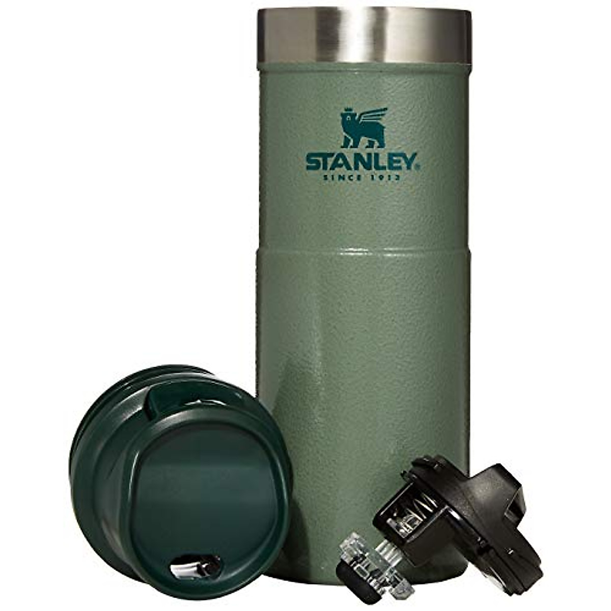 Stanley Classic One Hand Vacuum Mug 16oz/473 mL - Hammertone Green
