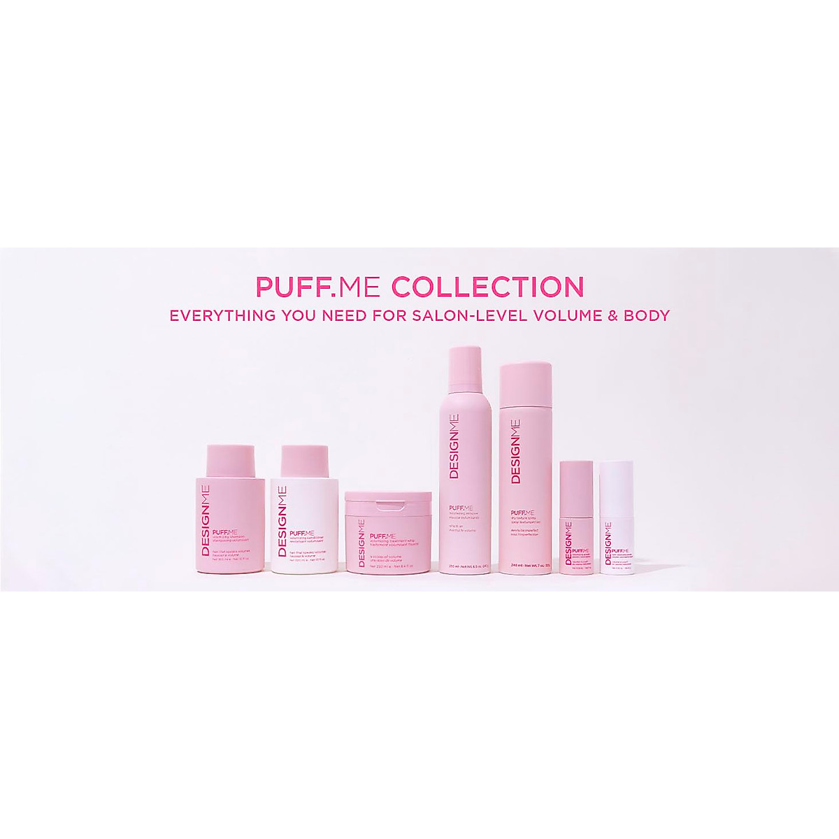 PUFF.ME Volumizing Conditioner by DESIGNME | Hydrating, Adds Volume, Body and Shine for Thicker & Bouncier Hair | For Fine & Medium Hair | Boosts Shine | Vegan, Color-Safe, Paraben & Sulfate Free