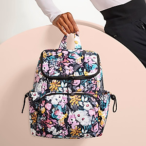 Vera Bradley Women's Featherweight Backpack Bookbag, Stratford Paisley, One Size