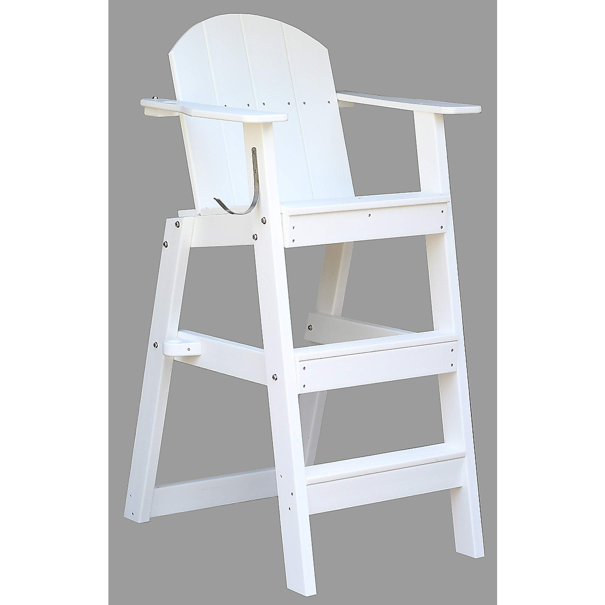 Lifeguard Chair 40" (Two Steps) White