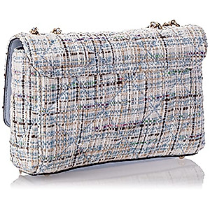 GUESS womens Cessily Convertible Crossbody Flap, Pale Cloud, one size US