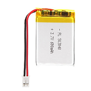 YDL 3.7V 600mAh 503040 Lipo battery Rechargeable Lithium Polymer ion Battery Pack with PH2.0mm JST Connector
