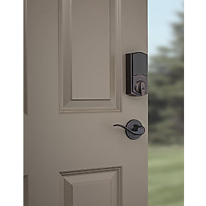 Kwikset 98880-005 SmartCode 888 Smart Lock Touchpad Electronic Deadbolt Door Lock with Z-Wave Plus Featuring SmartKey Security in Venetian Bronze