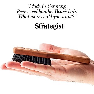 ZilberHaar Beard and Hair Care for Men Bundle - Regular Brush + Major Brush with Stiff Boar Bristles