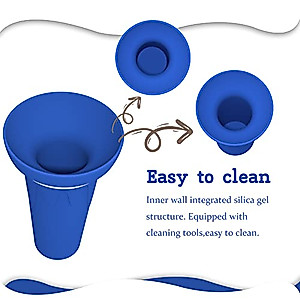 DEAR LOYEA Slushie Cup Ice Cream Maker TIK TOK Gadget Diy Smoothie Cup Cool Stuff Birthday Gifts(blue)