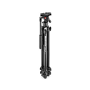 Manfrotto MK290LTA3-VUS BeFree Live Fluid Video Head with 290 Light Aluminum Tripod Kit