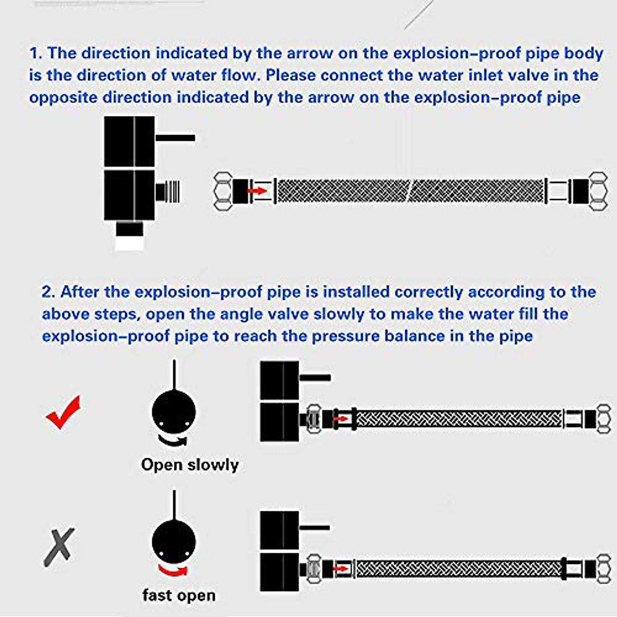 SaiDian 1 Pcs Hose Weigh Heavy Ball Kitchen Basin Faucet Sink Pull Out Weight Faucet Replacement Part