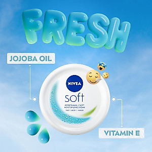 Nivea Soft Light Moisturising Cream | 300ml (10.14 Fl Oz)